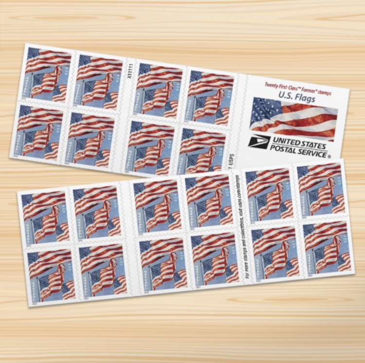 2022 US Flags stamps Forever Stamps – store-stamps