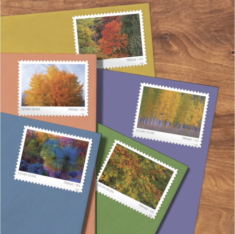 2024 Stamps Autumn Colors Forever Stamps – store-stamps